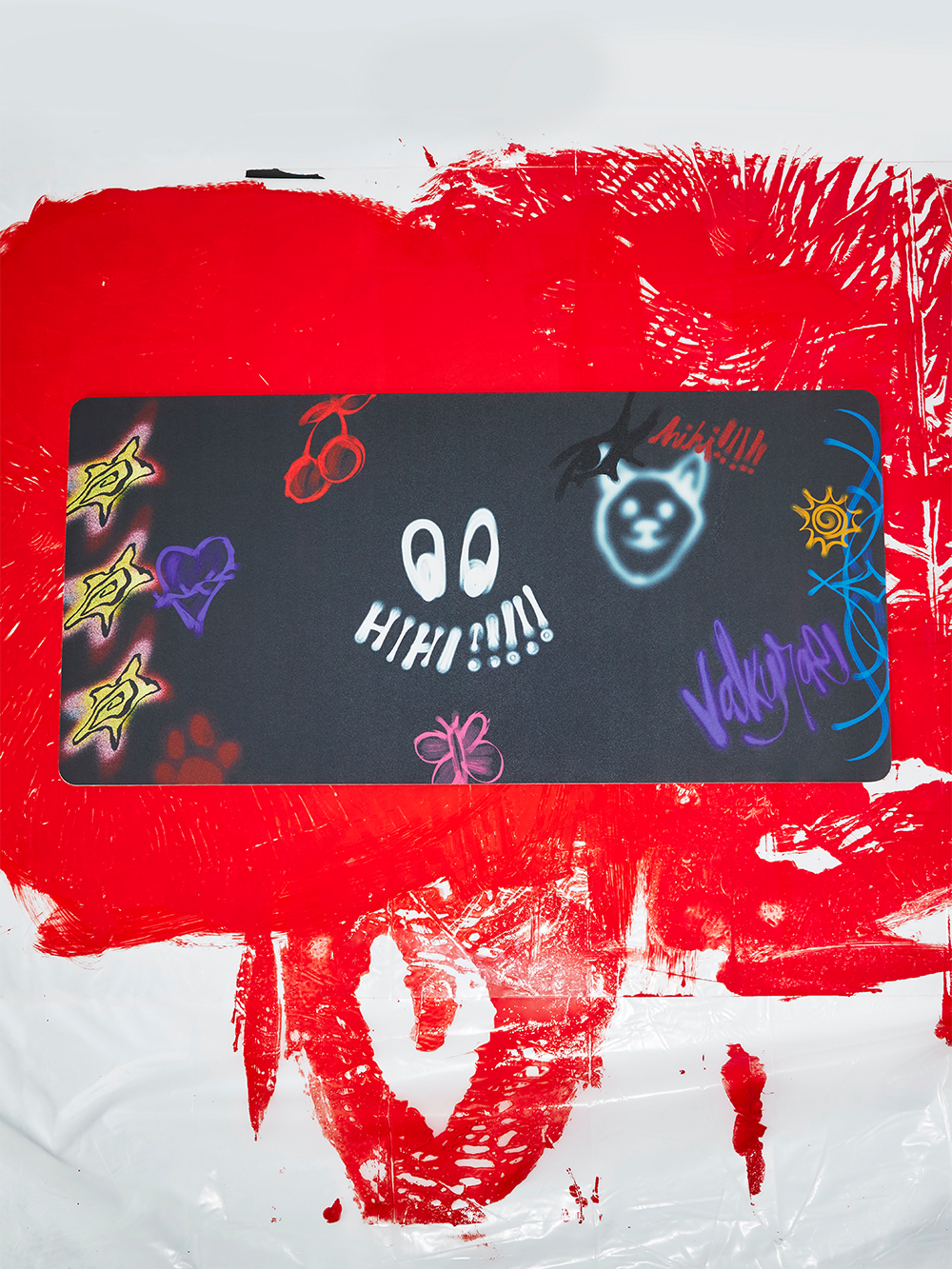 Doodle Desk Mat – Valkyrae